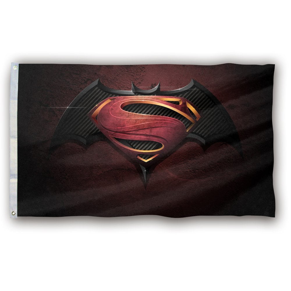 DEYOU Batman V Superman Flag 3x5 Feet Banner Flag - Walmart.com