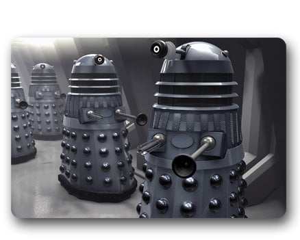 DEYOU Dalek Doctor Who Doormat Outdoor Indoor Floor Mats Non-Slip ...