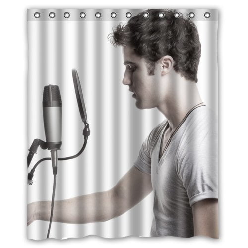 DEYOU Darren Cris Shower Curtain Polyester Fabric Bathroom Shower ...