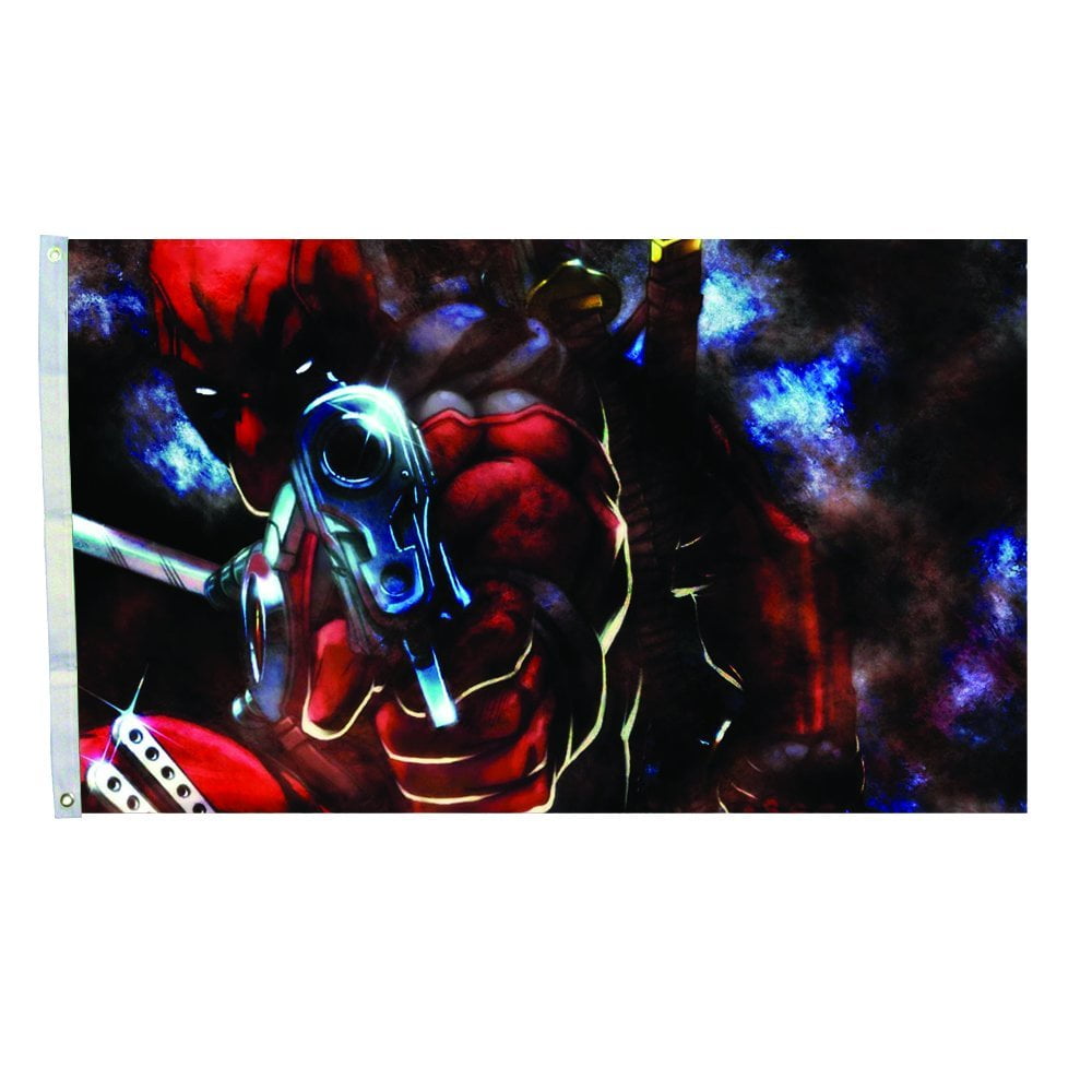 DEYOU Deadpool Flag 3x5 Feet Banner Flag - Walmart.com