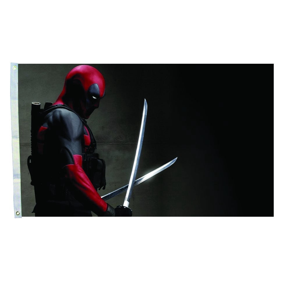 DEYOU Deadpool Flag 3x5 Feet Banner Flag - Walmart.com