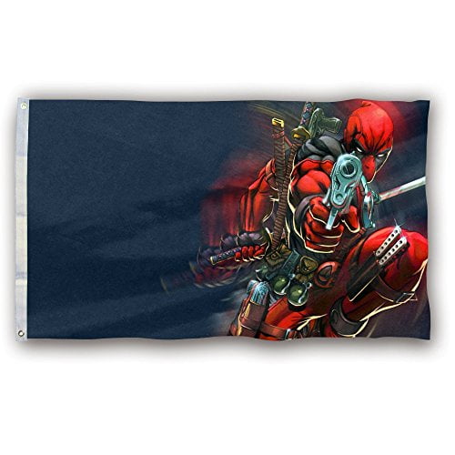 DEYOU Deadpool Flag 3x5 Feet Banner Flag - Walmart.com