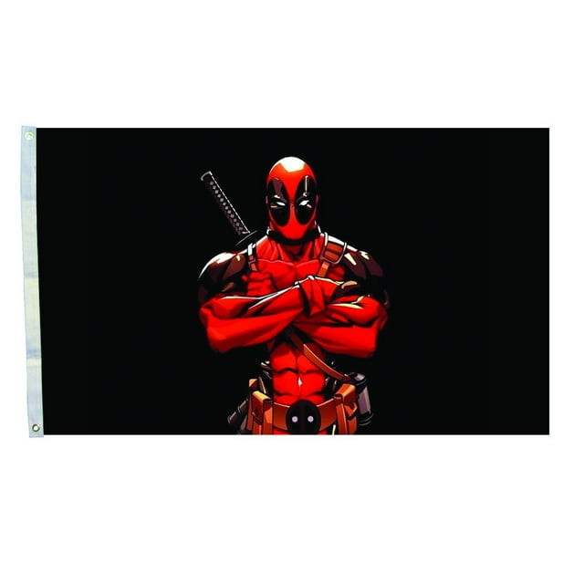 DEYOU Deadpool Flag 3x5 Feet Banner Flag - Walmart.com