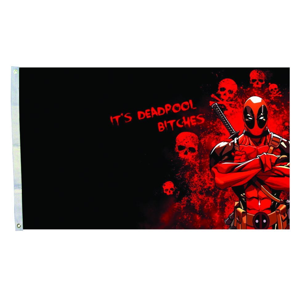 DEYOU Deadpool Flag 3x5 Feet Banner Flag - Walmart.com