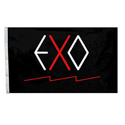 DEYOU EXO XOXO Flag 3x5 Feet Banner Flag - Walmart.com