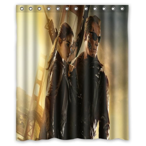 DEYOU Emilia Arnold In Terminator Genisys Shower Curtain Polyester ...