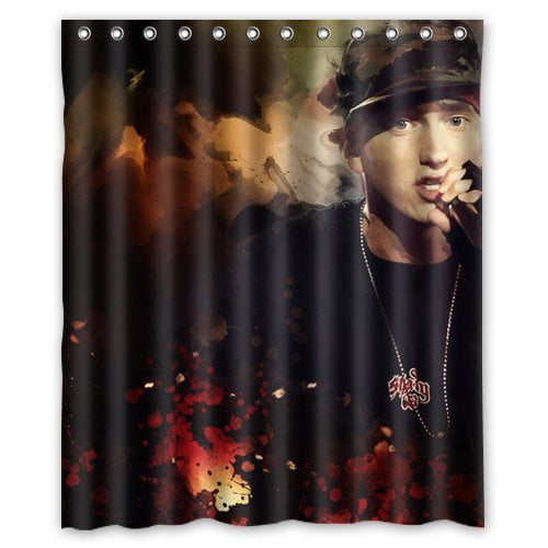 DEYOU Eminem College Of The Wind Shower Curtain Polyester Fabric ...