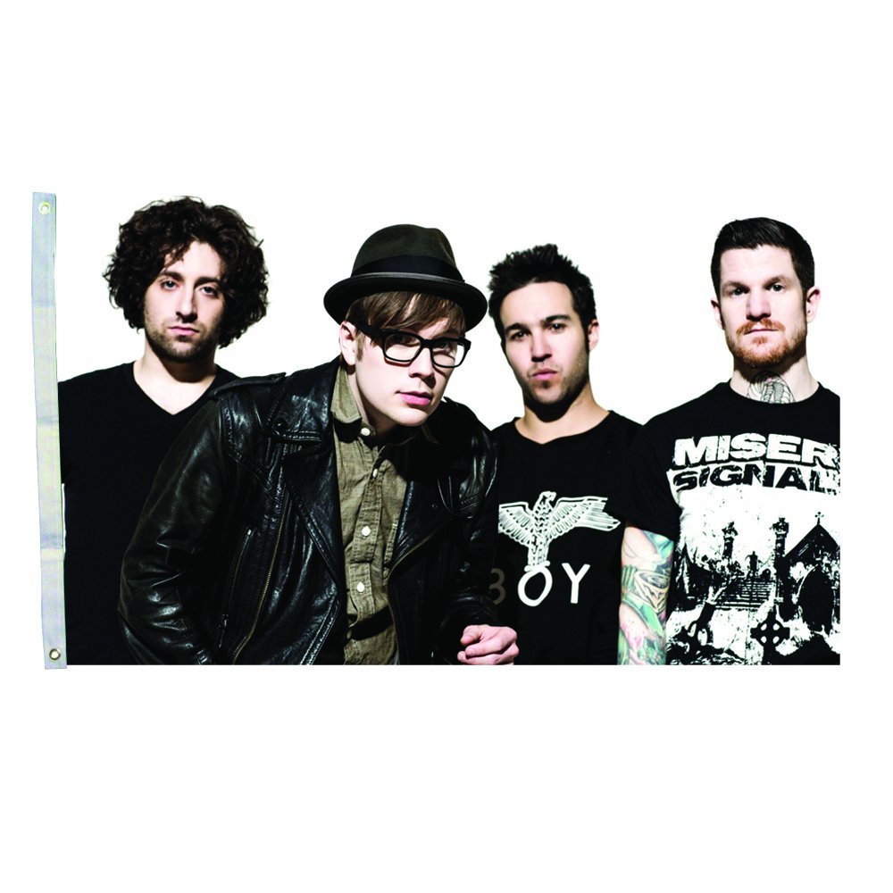 DEYOU Fall out Boy Poster Rock Music Band Flag 3x5 Feet Banner Flag ...