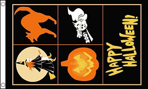 DEYOU Halloween Flag 3x5 Feet Banner Flag - Walmart.com