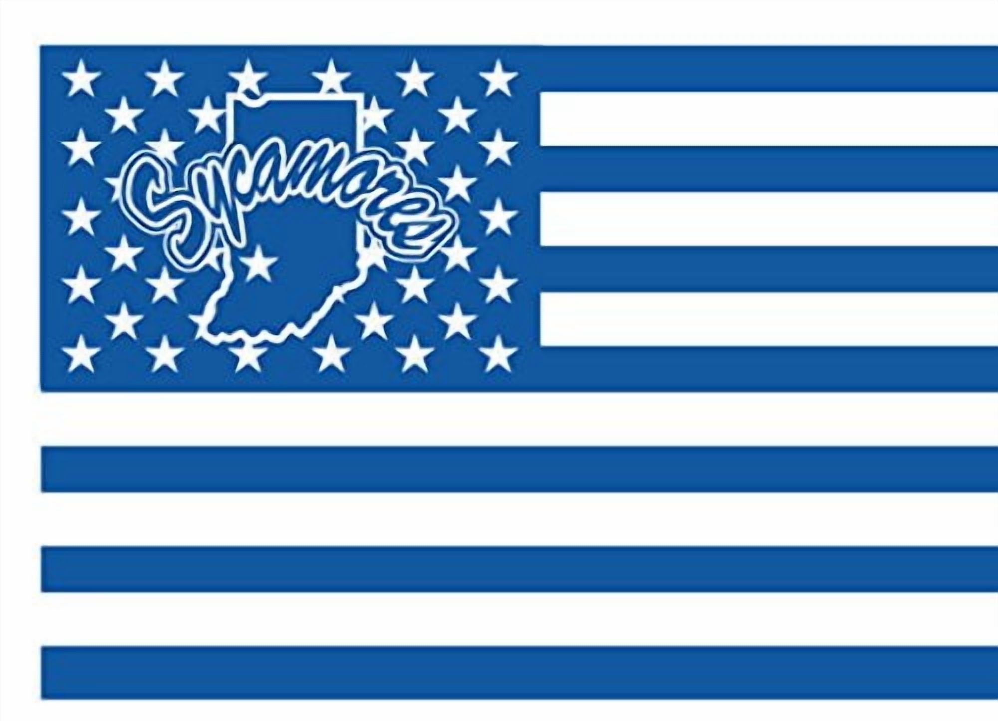 DEYOU Indiana State Sycamores Flag 3x5 Feet Banner Flag - Walmart.com