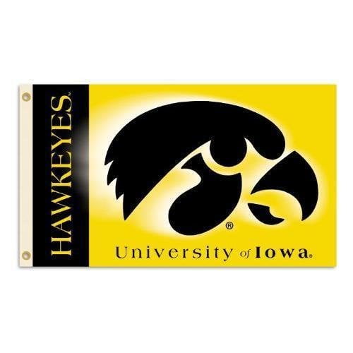 DEYOU Iowa Hawkeyes Flag 3x5 Feet Banner Flag - Walmart.com