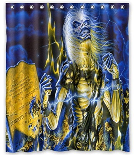 DEYOU Iron Maiden Theme Creative (Live After Death ) Shower Curtain ...