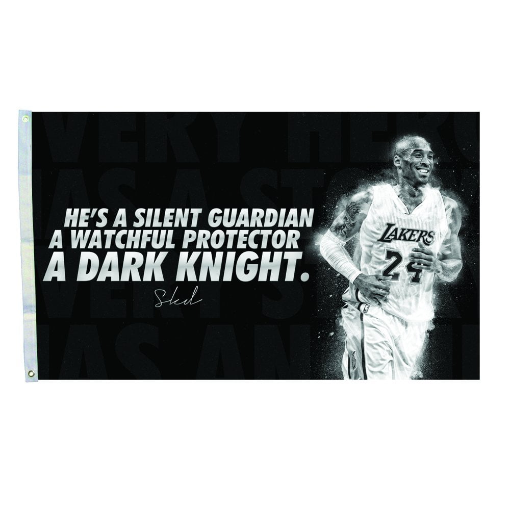 DEYOU L.A. Lakers Kobe Bryant Flag 3x5 Feet Banner Flag - Walmart.com