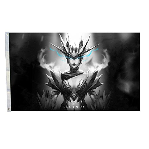 DEYOU LOL Ice Drake Shyvana Flag 3x5 Feet Banner Flag - Walmart.com