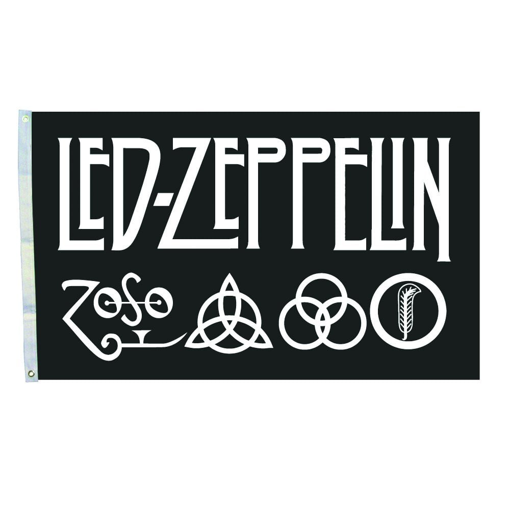 DEYOU Led Zeppelin Rock Cool Music Band Flag 3x5 Feet Banner Flag ...