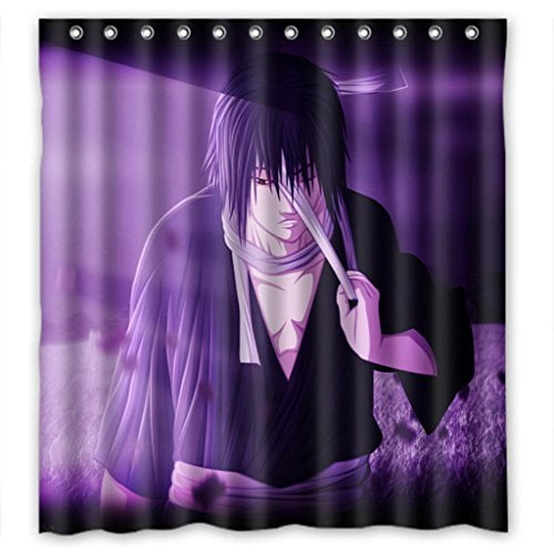 DEYOU Naruto Shower Curtain Polyester Fabric Bathroom Shower Curtain ...