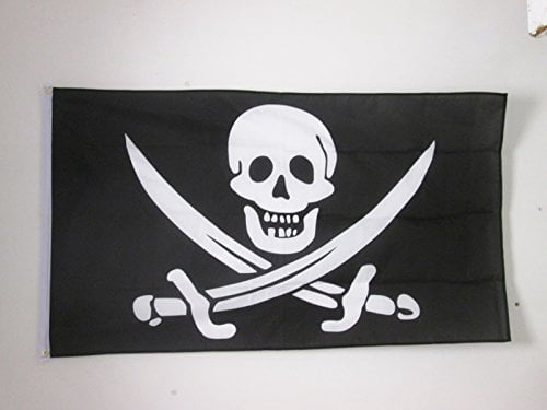 DEYOU PIRATE JACK RACKHAM Flag 3x5 Feet Banner Flag - Walmart.com