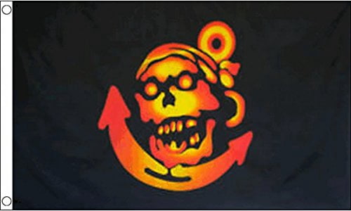 DEYOU Pirate Anchor Flag 3x5 Feet Banner Flag - Walmart.com
