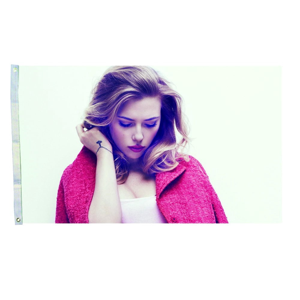 DEYOU Scarlett Johansson Flag 3x5 Feet Banner Flag - Walmart.com