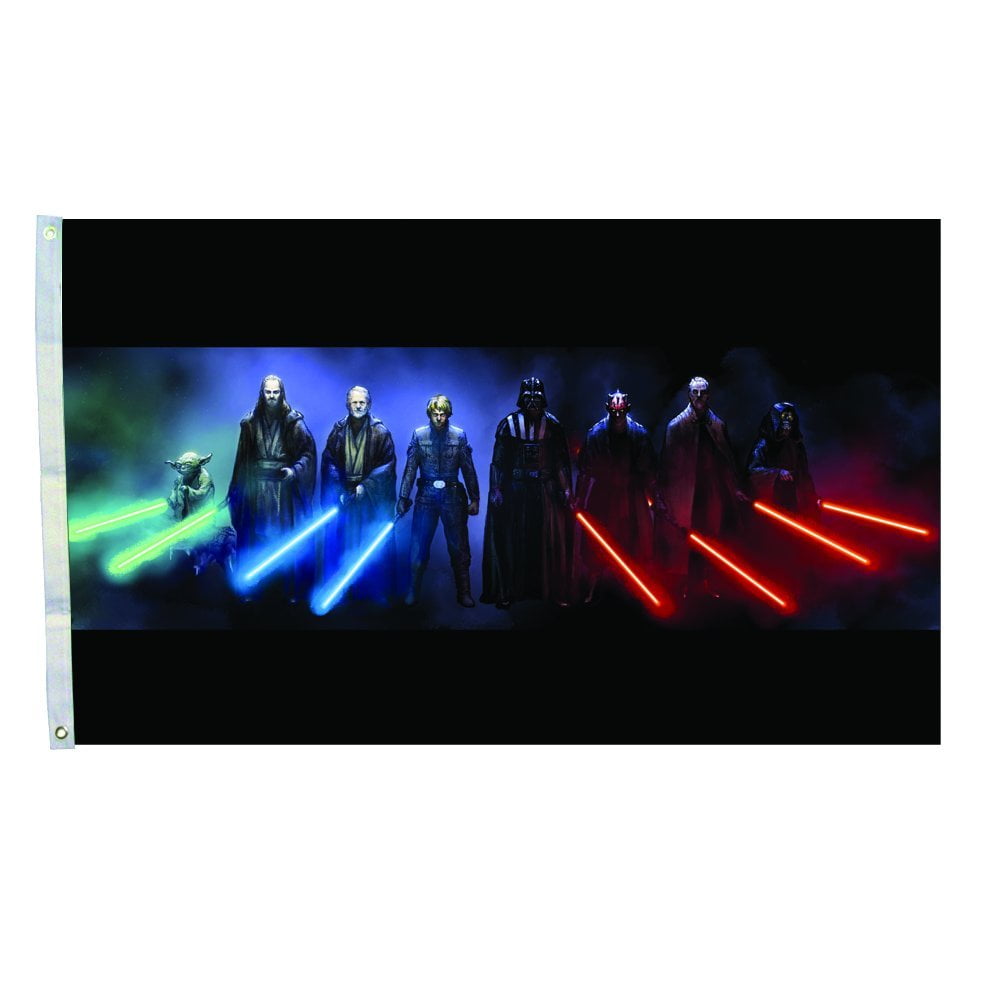 DEYOU Star Wars Flag 3x5 Feet Banner Flag - Walmart.com