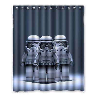 DEYOU Star Wars Shower Curtain Polyester Fabric Bathroom Shower Curtain ...