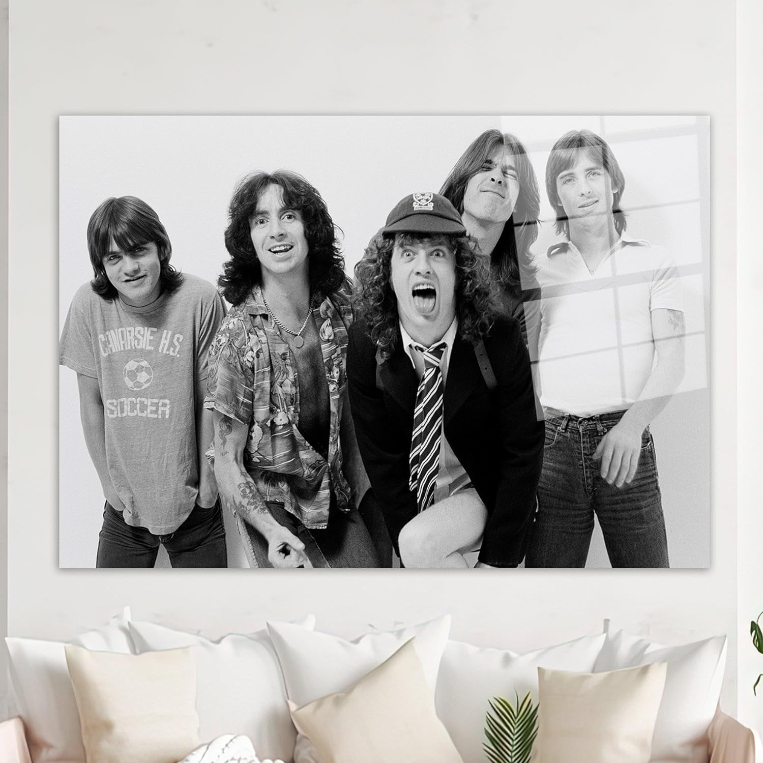DEYOU Tempered Glass, Glass Wall Art, Glass Printing, ACDC Photo Shoot ...
