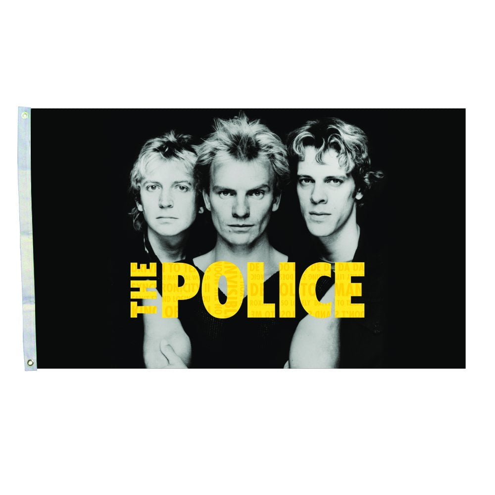 DEYOU The Police Rock Music Band Flag 3x5 Feet Banner Flag - Walmart.com