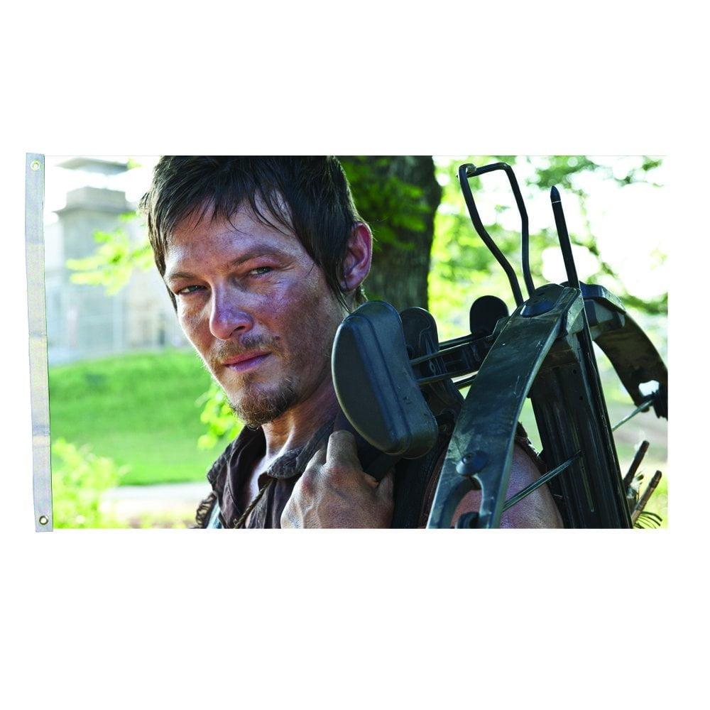 DEYOU The Walking Dead Daryl Dixon Flag 3x5 Feet Banner Flag - Walmart.com