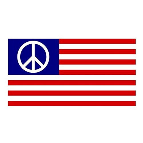 DEYOU US Peace Flag 3x5 Feet Banner Flag - Walmart.com