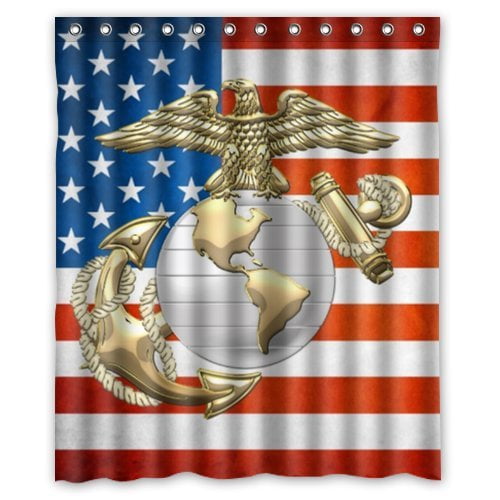 DEYOU United States Marine Corps Usmc American Stars Stripes Flag Eagle ...