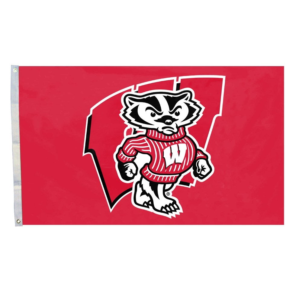 DEYOU Wisconsin Badgers Flag 3x5 Feet Banner Flag - Walmart.com