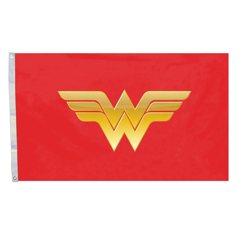 DEYOU Wonder Woman Logo Flag 3x5 Feet Banner Flag - Walmart.com