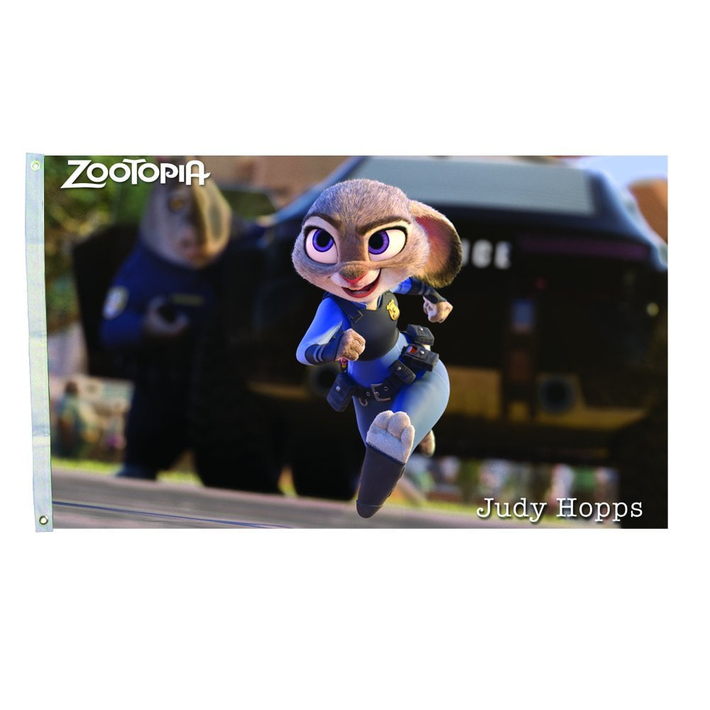 DEYOU Zootopia Cartoon Flag 3x5 Feet Banner Flag - Walmart.com