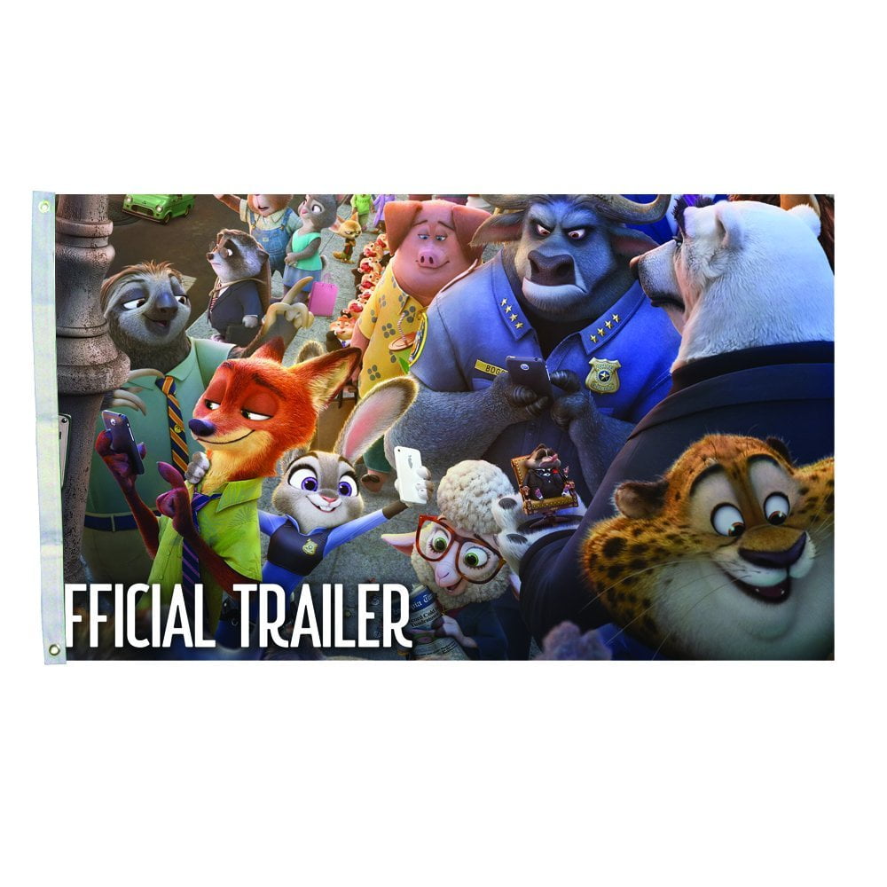 DEYOU Zootopia Judy Hopps Flag 3x5 Feet Banner Flag - Walmart.com