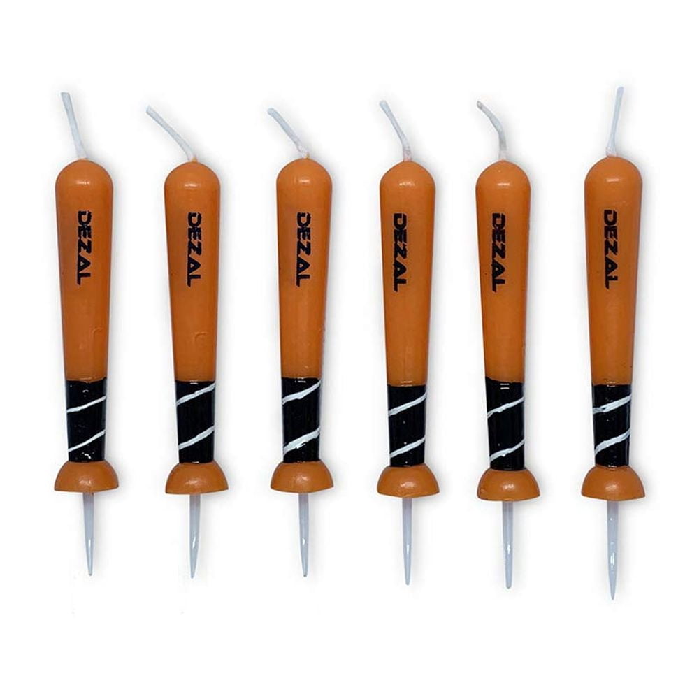 DEZAL Orange Baseball Bat and Softball Bat KMC2Candles for Baseball ...
