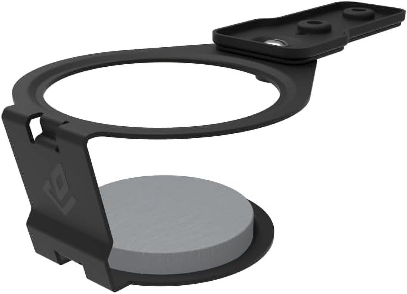 DEZCTOP Desk Cup Holder Under Table Rotation Anti-Spill Swivel Drink ...