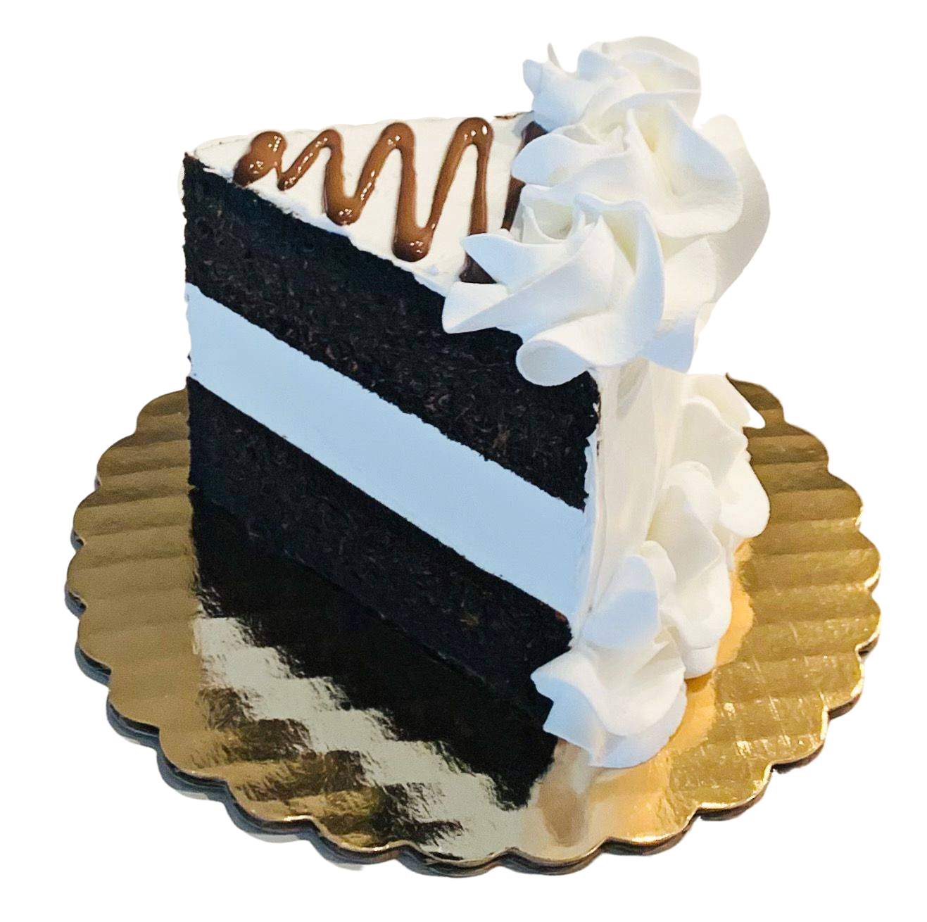 DEZICAKES Fake Cake Piece of Cake Sliced Prop Decoration Vanilla ...