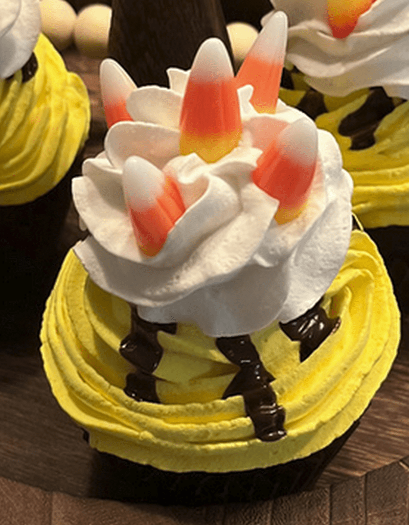 DEZICAKES Fake Candy Corn Cupcake Food- Fake Cake- Home Decoration Cake ...