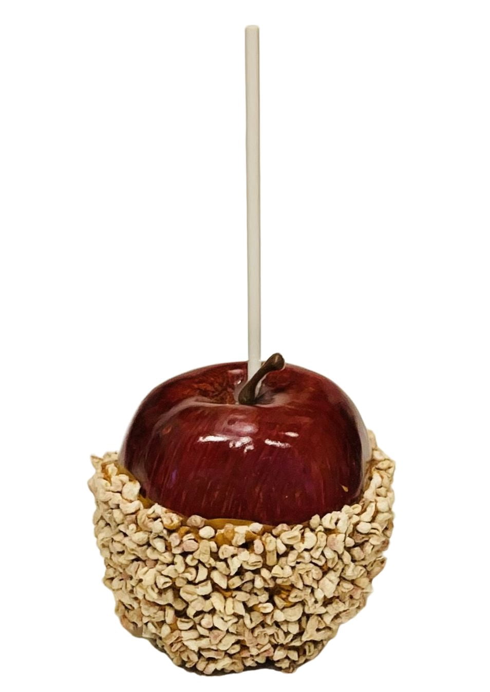 DEZICAKES Fake Carmel Apple with Nuts Prop Dezicakes Fake Food- Fake ...