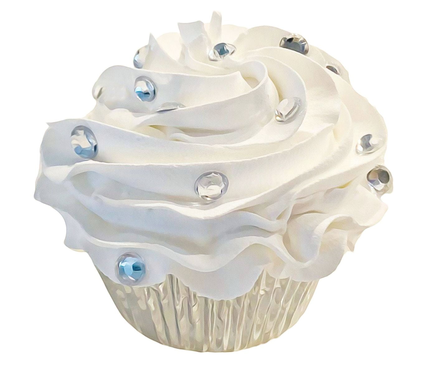 DEZICAKES Fake Cupcakes Bling Rhinestone Faux Cupcake- Fake Food ...