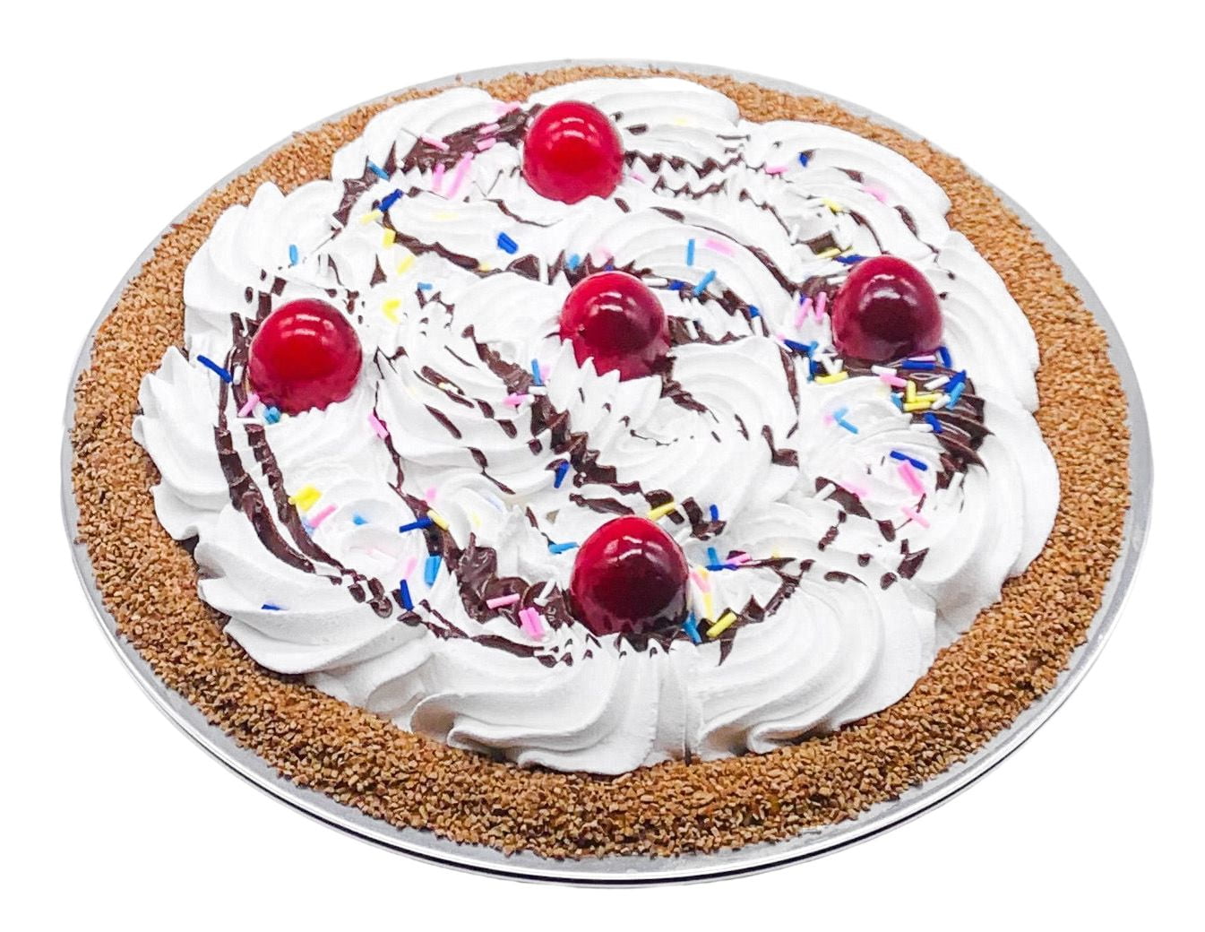 DEZICAKES Fake Pie Birthday Sundae Pie Dessert Prop Display Dezicakes ...