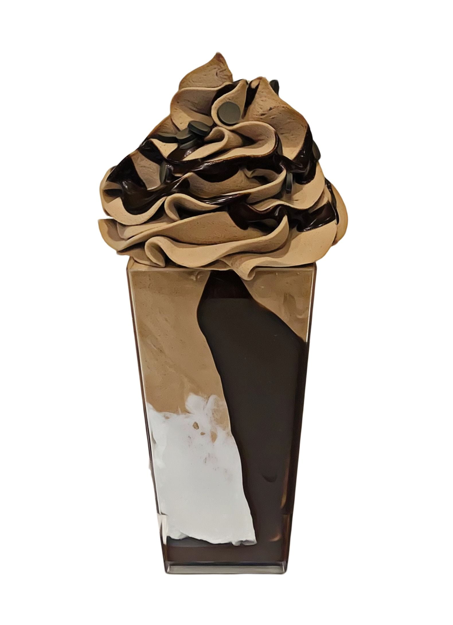 DEZICAKES Fake Pudding Shot Cocoa Mocha Prop Decoraton Mini Parfait ...