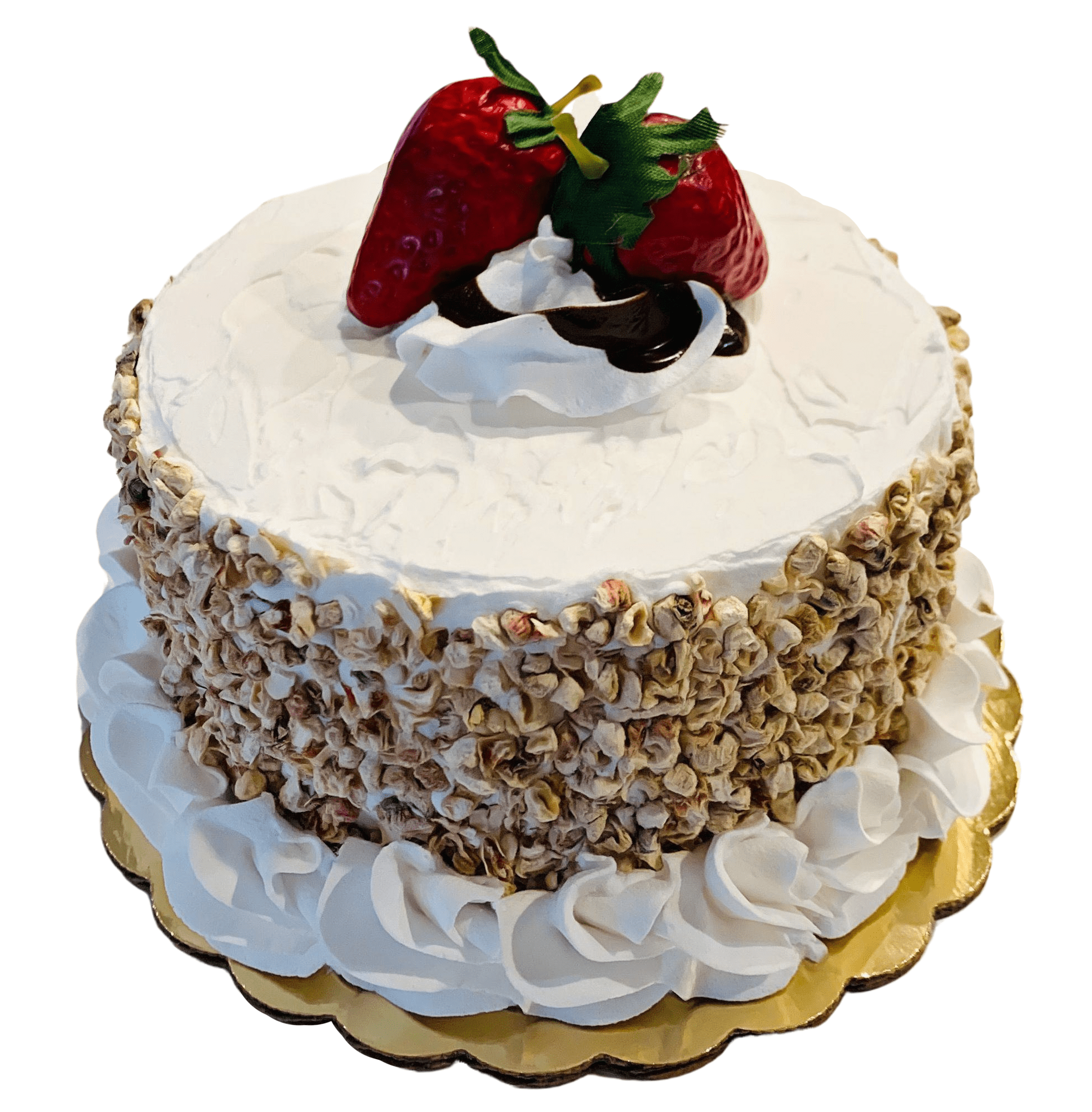 DEZICAKES Fake Strawberry Cheesecake - Fake Cake Unedible Prop ...