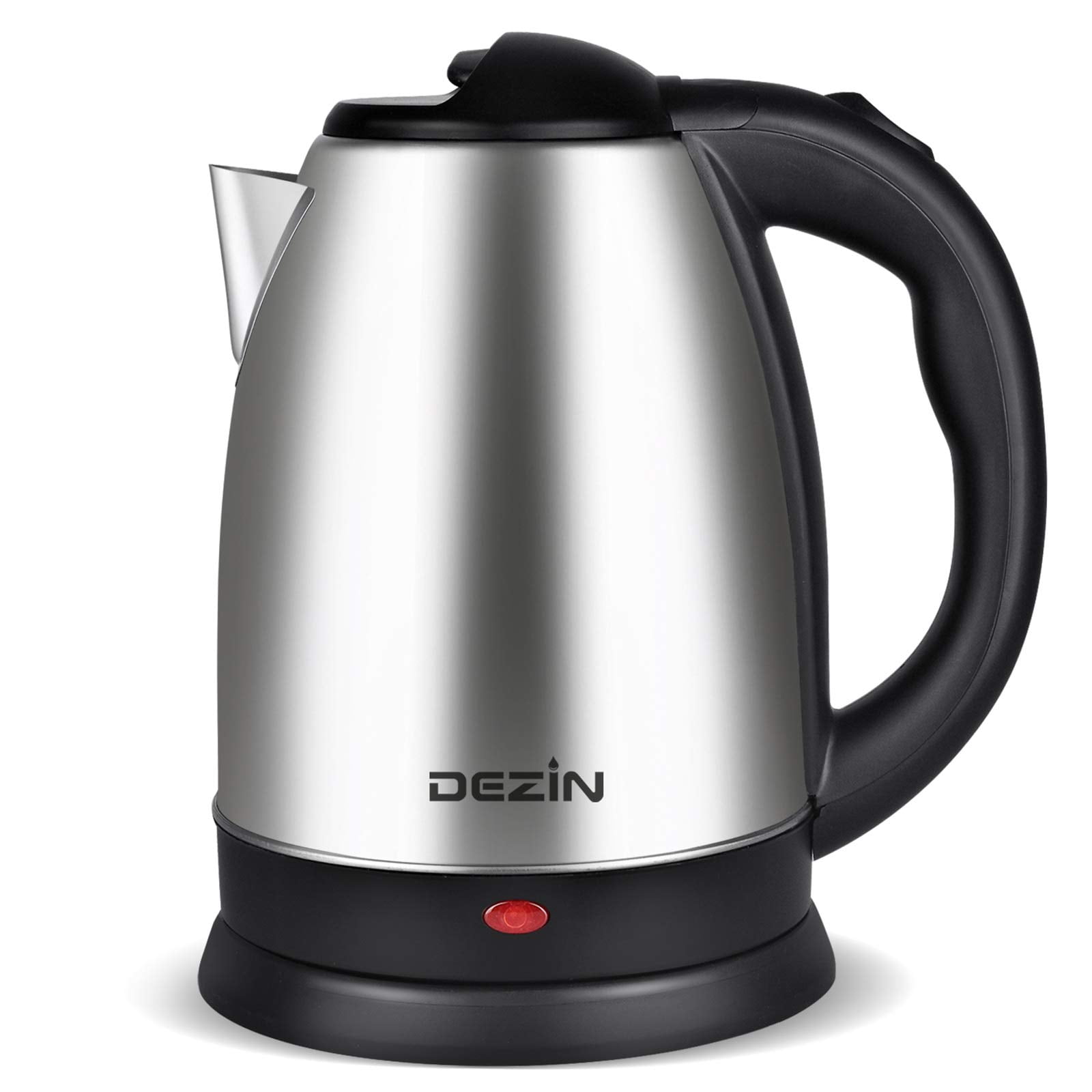 DEZIN Self-Heating Electric Tea Kettle, 2L Stainless Steel Water Boiler ...