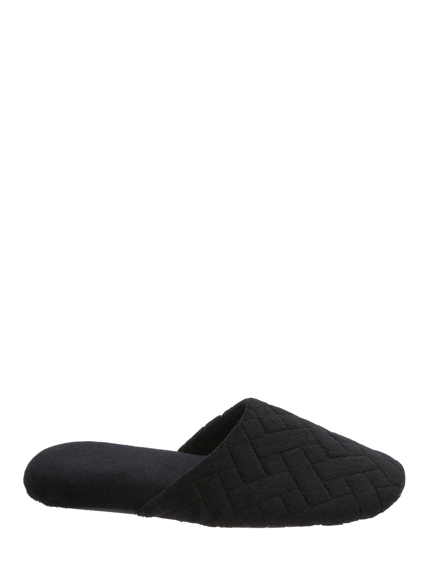 DF by Dearfoams Women's Microfiber Terry Scuff Slippers - Walmart.com