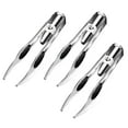 3 Pcs Tweezers with LED Light, Stainless Steel Tweezers with Light ...