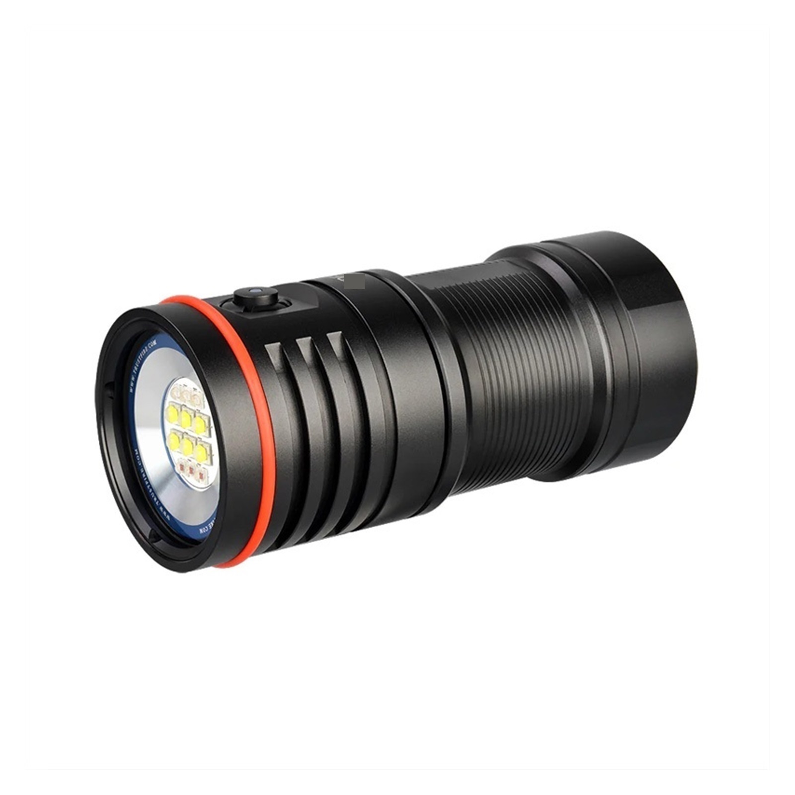 DF50 6500lm Underwater Photography Cave Diving Flashlight Recharable ...
