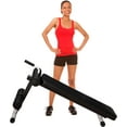 DF6000 Abdominal Crunch Bench – 400 LBS Capacity –Adjustable Sit up ...