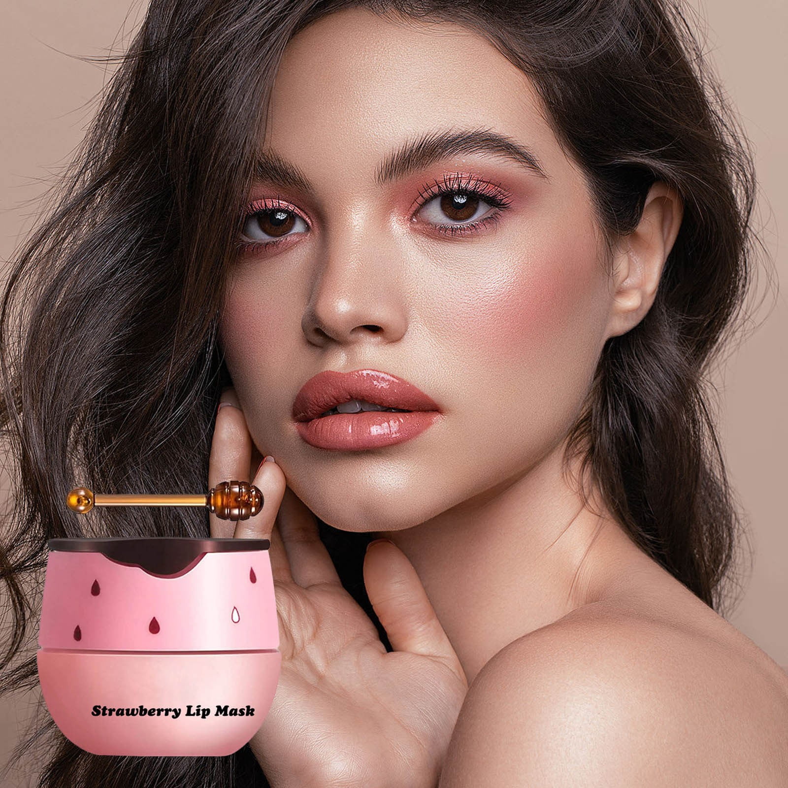 DFC Lip Balm Pot Strawberry Lip Balm For Dry Lips Exfoliator ...