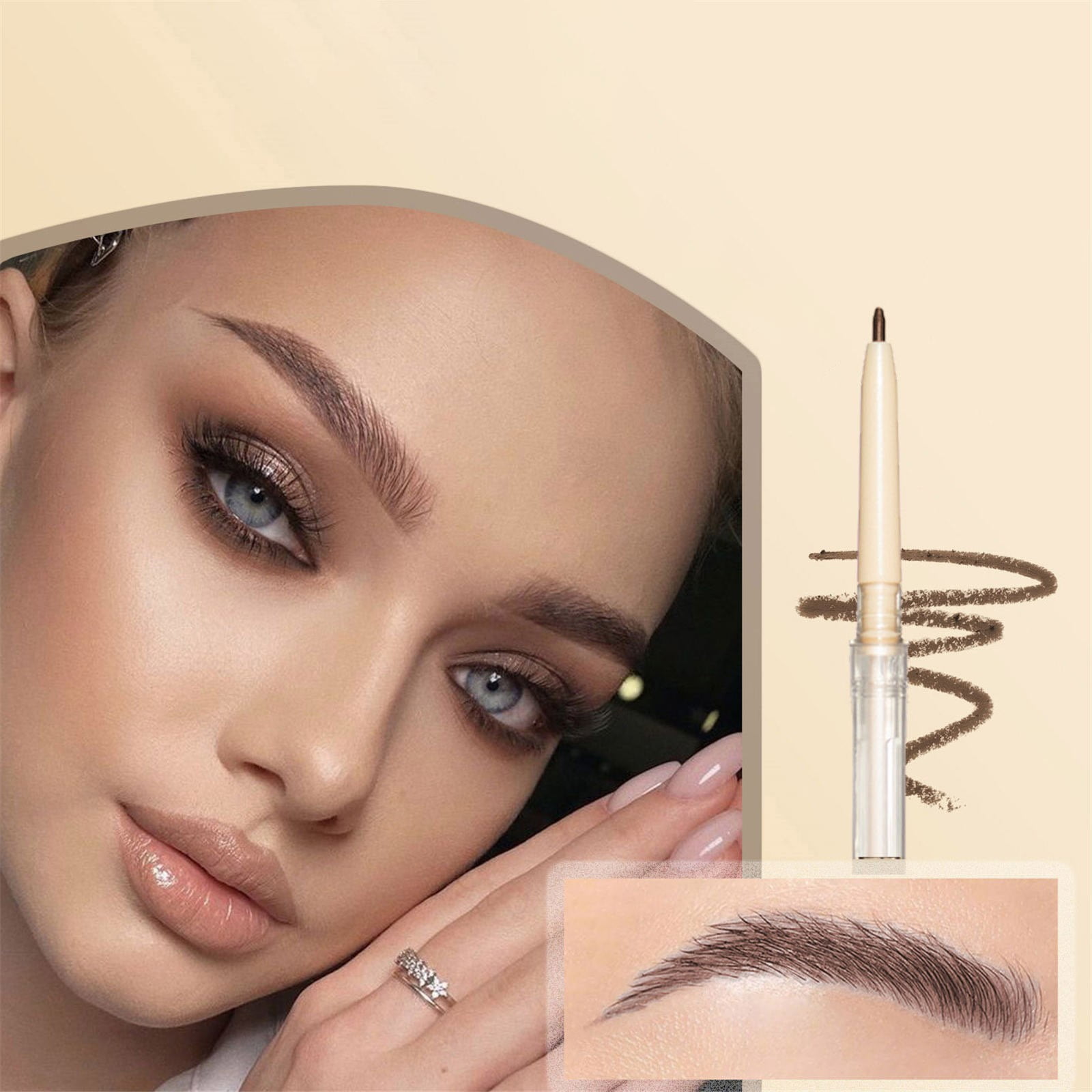 DFC Pencil Stylist Waterproof Brow Pencil Ultra Fine Mechanical Pencil ...